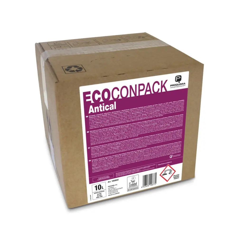Desincrustante Detergente Antical Ecoconpack Proquimia Ultraconc x 10 ...